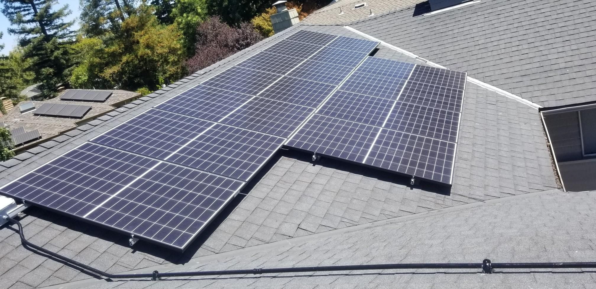 Mountain View Solar Installation - NRG Clean Power