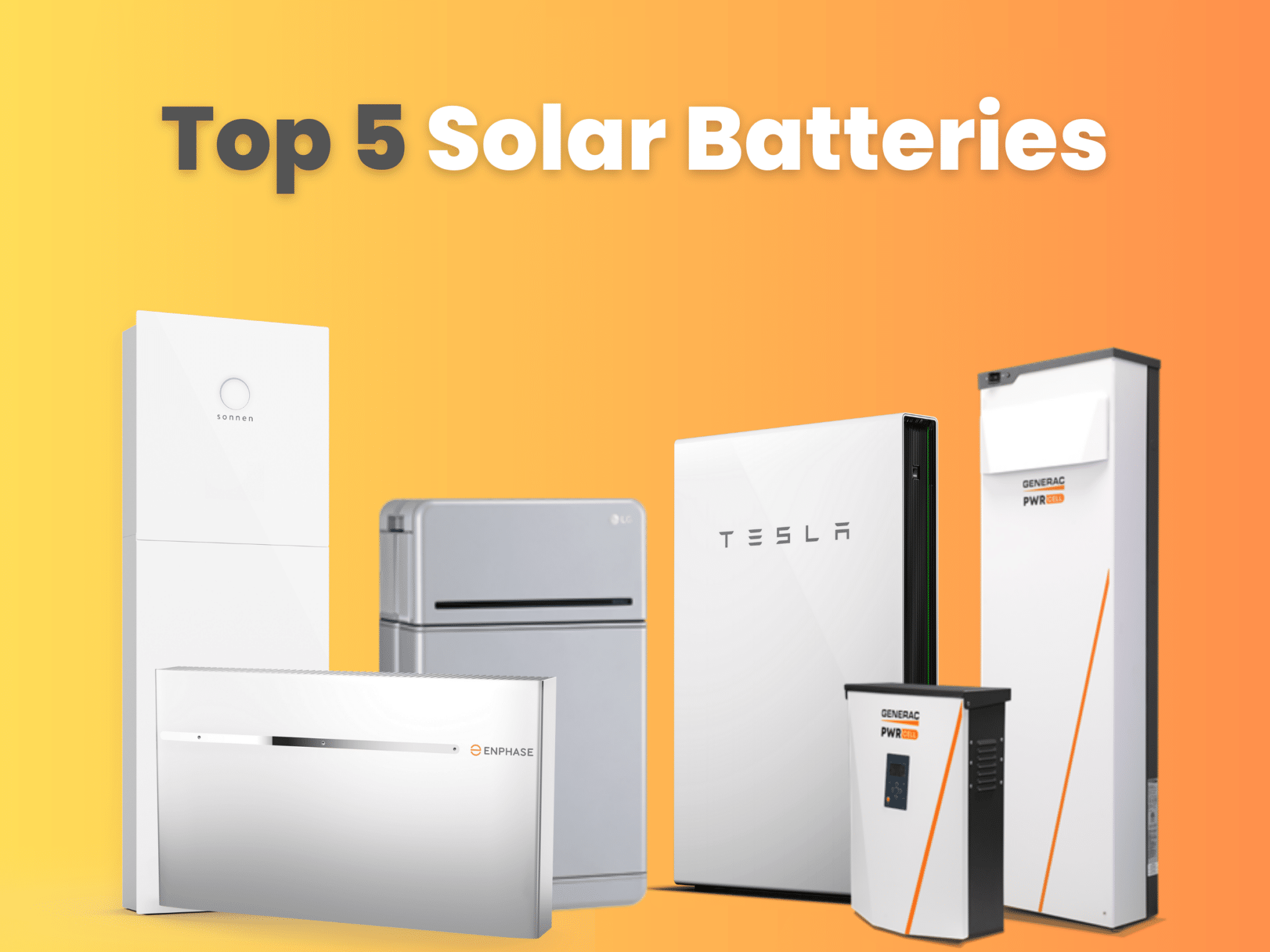 Top 5 Solar Batteries of 2024 - NRG Clean Power