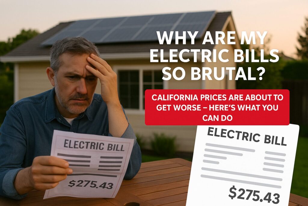Why Are My Electric Bills So Brutal? California Prices Are About to Get ...