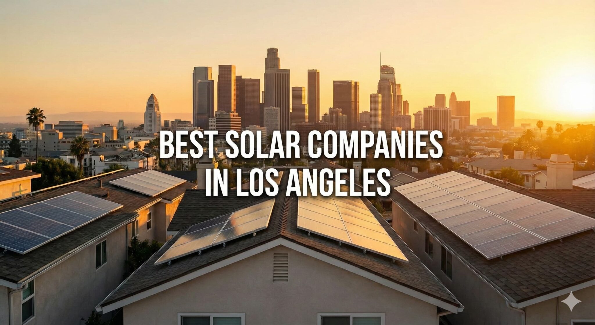 Best Solar Companies in Los Angeles (2026 Edition) - NRG Clean Power