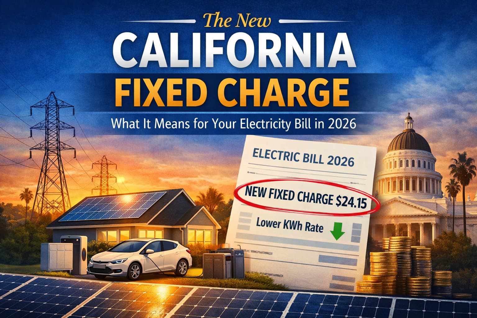 The New California Fixed Charge: What It Means for Your Electricity ...